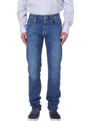Paul & Shark Straight Leg Jeans - Gnawed Blue