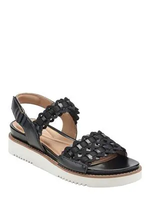 Easy Spirit Warna Wedge Sandal - Black