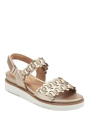 Easy Spirit Warna Wedge Sandal - Gold