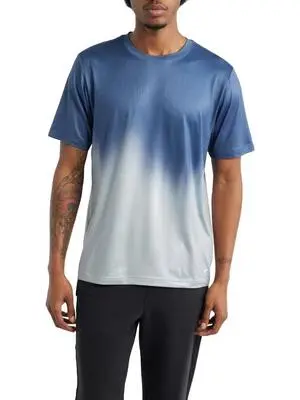 SANTO STUDIO Tempo Tech T-shirt Fade Blue