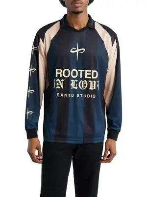 SANTO STUDIO Khalil Rountree Editionlove Club Jersey - Blue