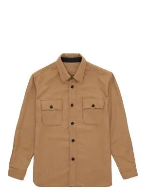 FORTELA Military Overshirt - Camel