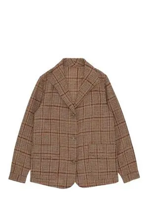 FORTELA Classic Check Wool Jacket - Multicolor