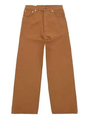 FORTELA Jaron Wide-leg Trousers - Dark Brown