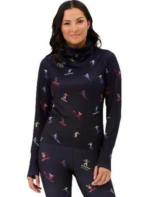 Krimson Klover Multi Skiers Turtleneck - Black