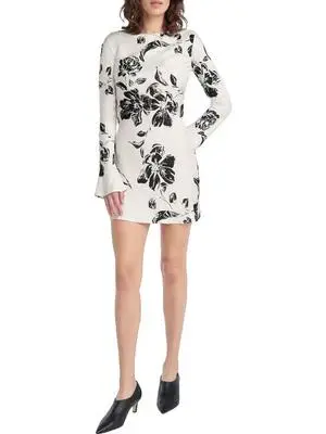 FAVORITE DAUGHTER Lily Print Minidress
