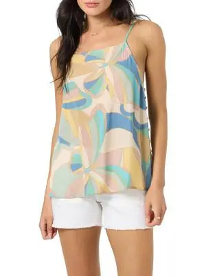 O'Neill Martina Butterfly Print Camisole - Desert Sage