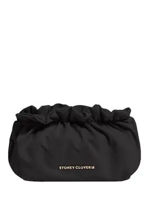 Stoney Clover Lane Bow Nylon Pouch - Noir