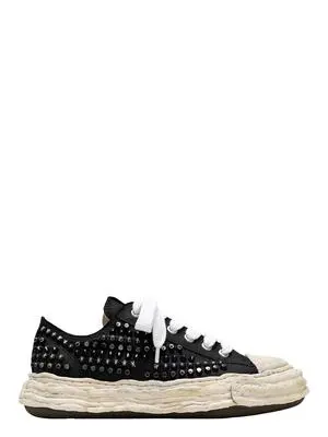 Mihara Yasuhiro Peterson23 OG Sole Studded Canvas Low Black