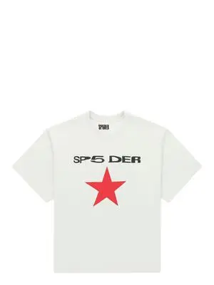 SP5DER Five Point Tee - White