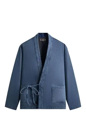Kith Indigo Fleece Karter Gi Jacket - Blue