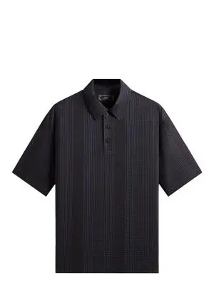Kith Seersucker Harway Polo - Black