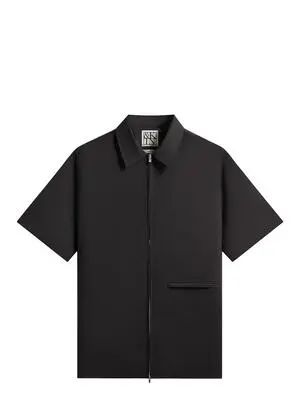 Kith Kin For Origins Tropical Wool Davenport Shirt - Black