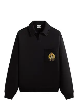 Kith Bullion Lauel Crest Nelson Pocket Rugby - Black