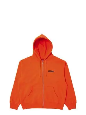 Supreme Spread Zip Up Hooded Sweatshirt - Orange
