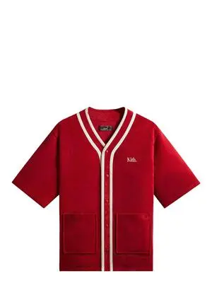 Kith Towel Boucle Billy Shirt - Red