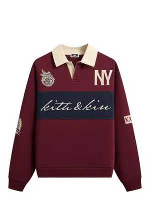 Kith Autograph Nelson Rugby Pullover - Brown