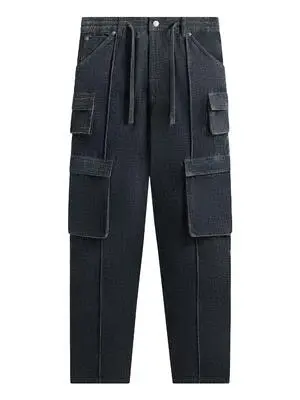 KITH Indigo Velour Zane Cargo Pant