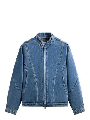 Kith Denim Moto Jacket - Blue