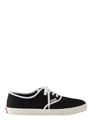 Prada Woven Low-top Sneakers - Black
