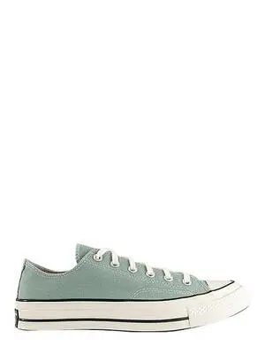 CONVERSE All Star Ox 70s Canvas Trainers - Thyme Again Egret Black