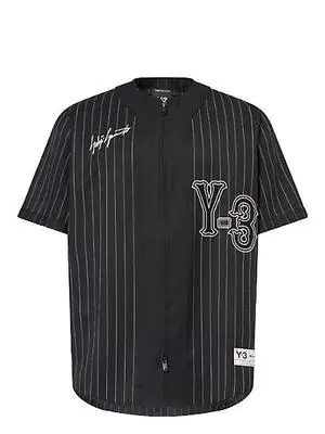 Y3 Elite 5 Baseball Zip-up Woven Top - Black