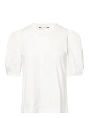 ME+EM Cotton Slub-jersey Top - Soft White