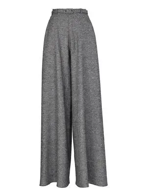 Lena Hoschek Orient Wide Leg Pants Grey