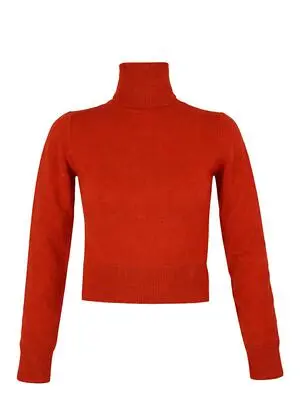 Lena Hoschek Lord Wool Turtleneck - Red