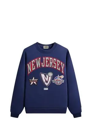 Kith Nba All-star New Jersey Nets Nelson Crewneck Sweatshirt - Quantum