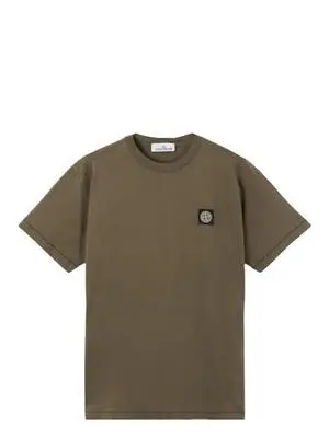 Stone Island 60/2 Cotton Jersey 2100027 T-shirt - Military Green