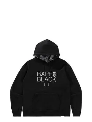A BATHING APE Logo Hoodie - Black