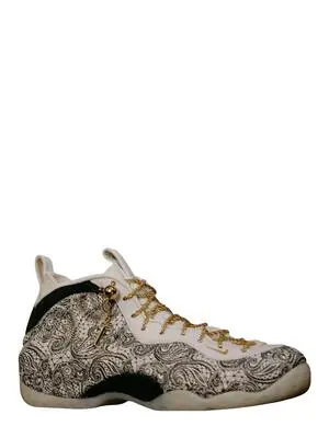 Nike Air Foamposite One Westside Beaches - White/black/metallic Gold