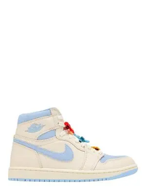 JORDAN 1 Retro High Og Sneakers - Pale Ivory/psychic Blue/coconut Milk