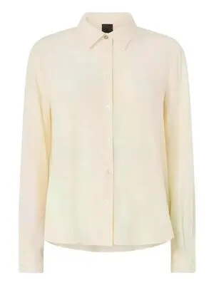 Pinko Buttoned Collared Shirt - Neutrals