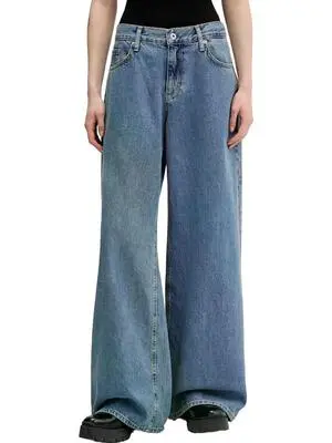 Karl Lagerfeld Wide-leg Jeans - Blue