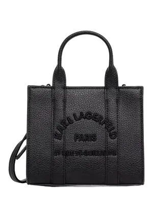Karl Lagerfeld Mini Rue St-guillaume Tote - Black