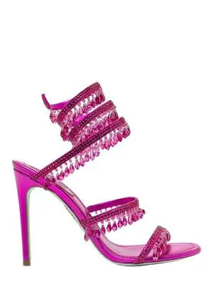 Rene Caovilla 105mm Chandelier Sandals - Pink