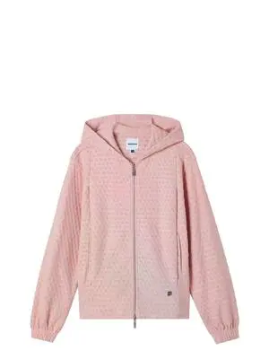 ADER ERROR Meadow Textured Hoodie - Pink