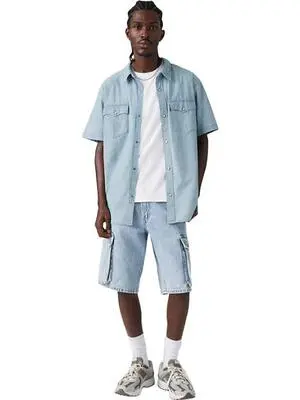 LEVI'S 478 Baggy Cargo 12" Denim Shorts - My Pockets Full