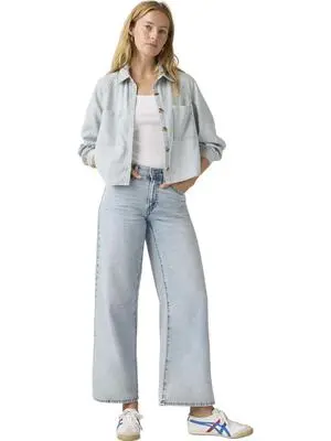 LEVI'S Middy Wide-leg Ankle Jeans - Main Character
