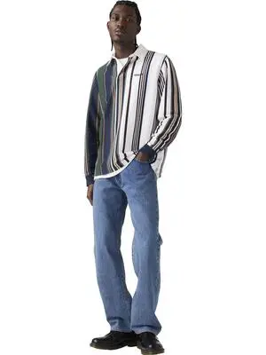 LEVI'S 555 Relaxed Straight Jeans 29x30 Blue Essentials
