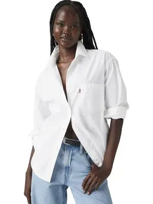 LEVI'S Harlie Boyfriend Shirt - Bright White