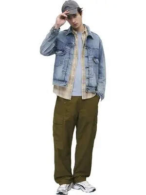 LEVI'S Parachute Cargo Lightweight Pants - Dark Olive