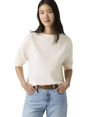 LEVI'S Julie Slub Long-sleeve Tee - Egret