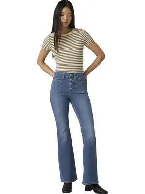 LEVI'S 726 Patch Pocket Flare Jeans - Beginning To The End