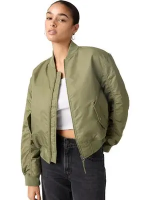 LEVI'S Scout Western Bomber Jacket - Deep Lichen Green