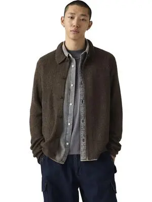 LEVI'S Catalina Cardigan - Chocolate Brown Heater