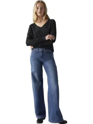 LEVI'S 318 Shaping Wide Leg Jeans - Clever Girl