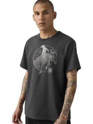 LEVI'S Relaxed Fit Short-sleeve Graphic T-shirt - Cowboy Scenic Phantom